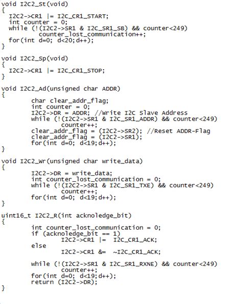 Wrong Data Send After Correct Addr With I2c Stmicroelectronics Community