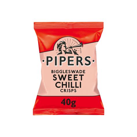 Pipers Sweet Chilli Crisps 40g 24carton Tasty Snack Asia Pipers Sweet Chilli Crisps 40g 24carton Tasty Snack Asia