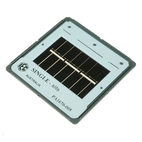 Light ~ Single Slit Slide ~ Diffraction Demonstration Science With Mat Pty Ltd Abn 35 651 995 318