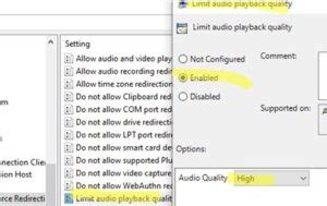 Enable Remote Audio And Microphone In Rdp Rds Session Power Sysadmin Blog