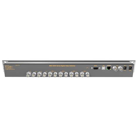 Matrix Switch Msc Xd44l 4 Input 4 Output 3g Sdi Video Router With