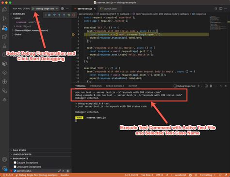 How To Debug A Single Test Case Dev Community