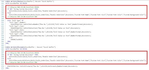 Microsoft Dynamics NAV Export To Excel With Font Color