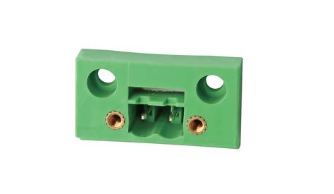 Pluggable Terminal Blocks 3p Through Wall Panel Mount Pcb Terminal Blocks 5 08mm Terminal
