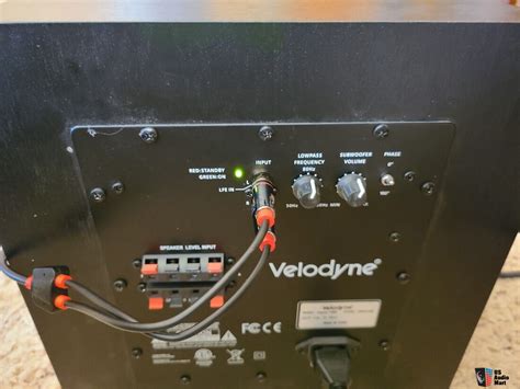 Gorgeous Velodyne Impact 10 BV Subwoofer Photo 4002677 US Audio Mart