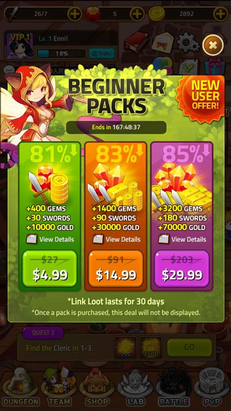 Pin On Game UI Shops IAP