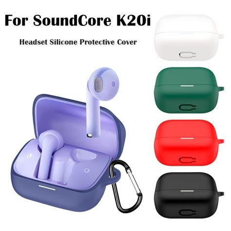 For Anker Soundcore K I Silicone Earphone Cover Bluetooth Earbuds Protective Shell Anti Drop