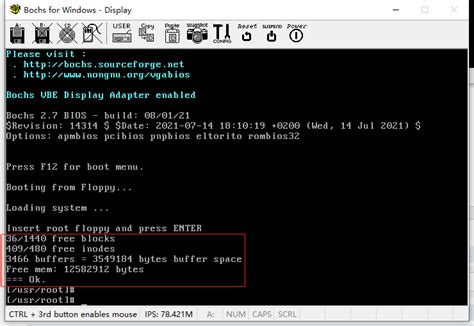 kernel源码（二十三）bochs运行linux0 11 csdn博客