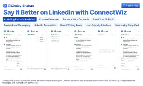 Connectwiz Ai Powered Linkedin Writing Assistant Ui Screens Figma Connectwiz Ai Powered Linkedin Writing Assistant Ui Screens Figma