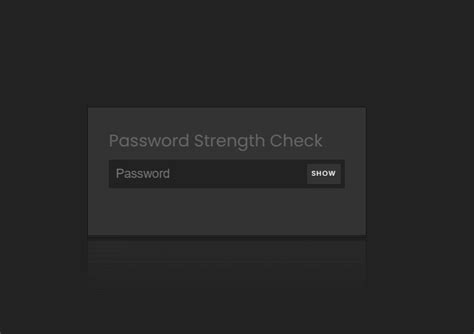 GitHub PabloJimenezcr PasswordChecker Password Strength Check