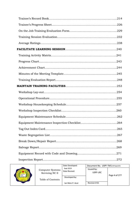 Tm 1 Tesda Portfolio Computer Systems Servicing Nc Ii Pdf Technology And Computing
