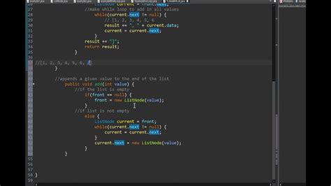 Building Java Programs Ch16 Listnode Linkedintlist Class With Add Method Pt1 Youtube