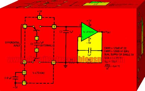 Simple Instrumentation Amplifier Wiring Diagram Schematic Diagram Guide