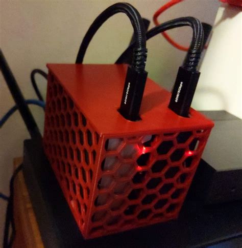 Raspberry Pi 4 Double Flirc Case Holder By Vookimedlo Download Free Stl Model