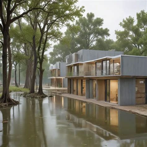 Designing With Water Amphibious Architecture For Flood Prone Environments Flood Control 2015