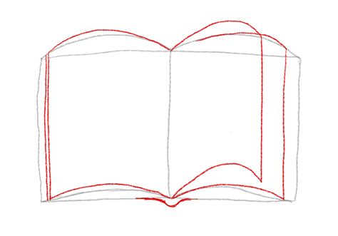 How To Draw An Open Book Step By Step