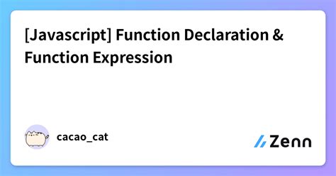 Javascript Function Declaration And Function Expression