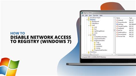 Disable Network Access To Registry On Windows 7 Softwarekeep