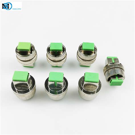 Sc APC Adjustable Fiber Optic Attenuator For FTTH China Adjustable Attenuator And Fiber Connector
