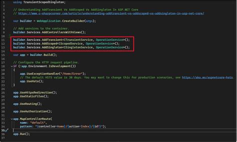 design pattern 5 4 dependency injection mvc demo