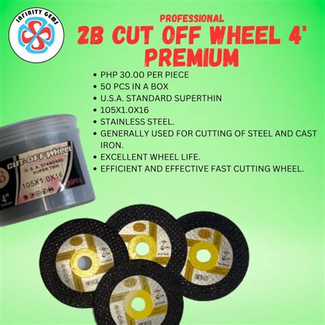 Cut Off Wheel 4 Premium Lazada Ph