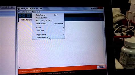 Arduino Mega2560 Bootloaderdownloading Error Youtube