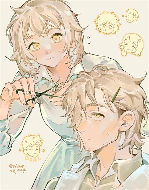 Laios Touden Falin Touden And Falin Touden Dungeon Meshi Drawn By Kasumi007 Danbooru