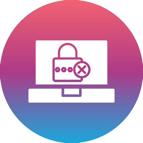 Wrong Password Vector Icon 17269066 Vector Art At Vecteezy