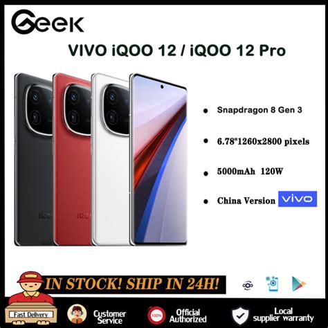 Vivo Iqoo G China Version Mobile Phone Inch Amoled Snapdragon Gen W Superflash