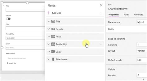 Customize A Microsoft Lists Or Sharepoint Form By Using Power Apps