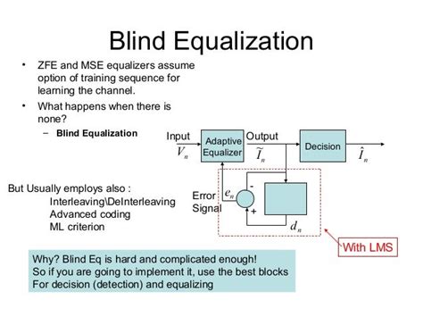 Equalization