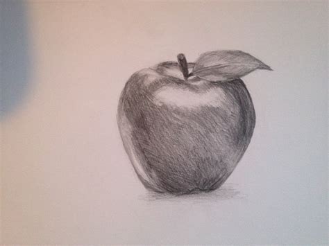 Apple Pencil Drawing At GetDrawings Free Download