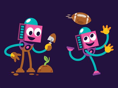 Ruby The Robot By Joey Ellis On Dribbble