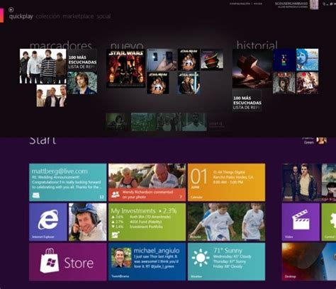 Interfaz Metro UI User Interface En Windows 8 Dovinet