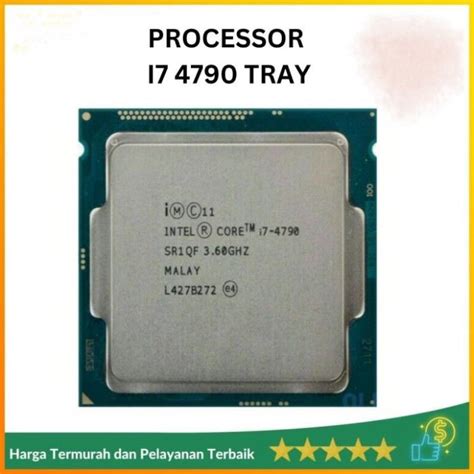 Intel Core Processor I7 4790 Tray Socket 1150 Lazada Indonesia