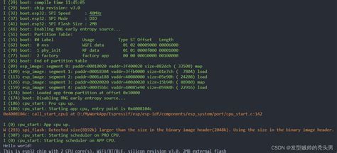 【关于使用vscodeesp Idf 打印esp32启动日志为乱码问题】vs Code更改波特率 Csdn博客