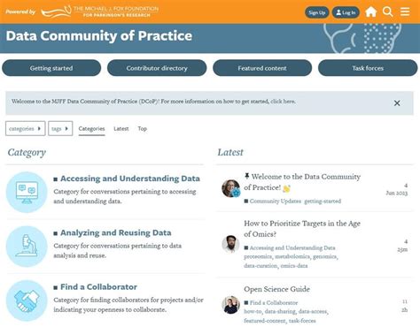 Mjff Data Community Of Practice Makes It Easier To Work With Pd Data