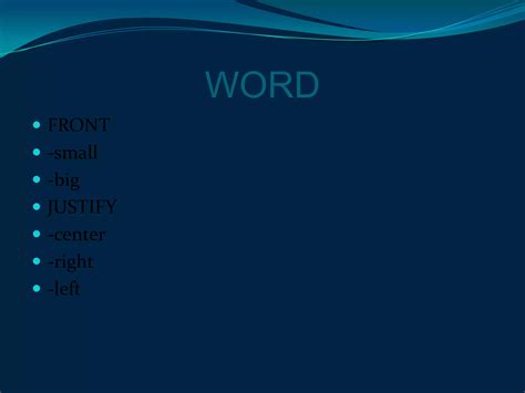 Open Class Power Point Ppt