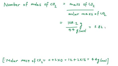 Solved Calculate The Mass In Grams Of 1 10 X 10 24 Molecules Of Carbon Dioxide Co2
