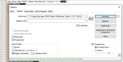 Regex Delete Lines After Especific String In Notepad Stack Overflow