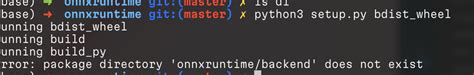 Build From Source Can Not Run Python Setup Py Build Wheel Issue Microsoft Onnxruntime