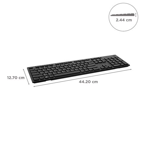 Buy Dell Kb216 Wired Keyboard With Multimedia Keys Spill Resistant Black Online Croma