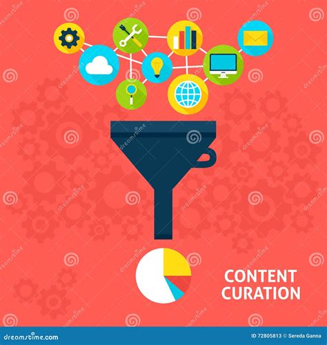 Data Curation Stock Illustration 99143503
