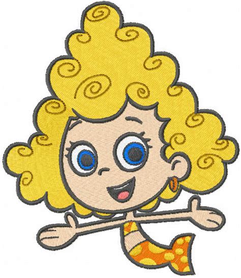 Happy Deema Embroidery Design