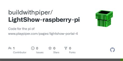 GitHub Buildwithpiper LightShow Raspberry Pi Code For The Pi Of