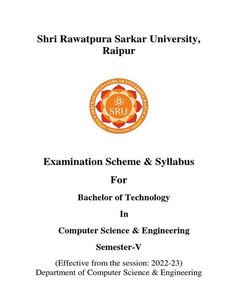 Btech Cse 5th Semester Pdf Computational Complexity Theory