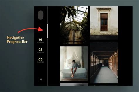 Vertical Navbar With Scroll Progress Webflow Cloneable