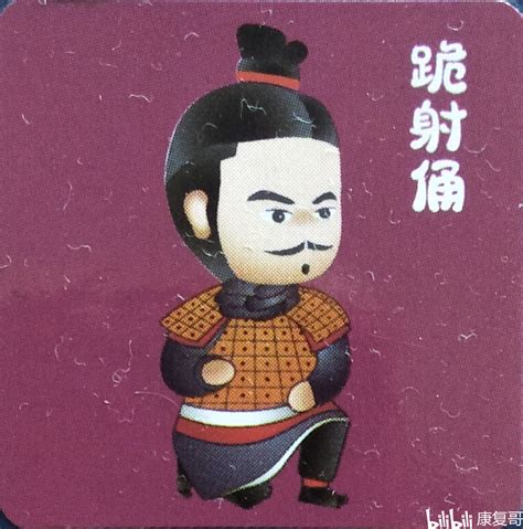 西安核酸贴纸 跪射俑 哔哩哔哩