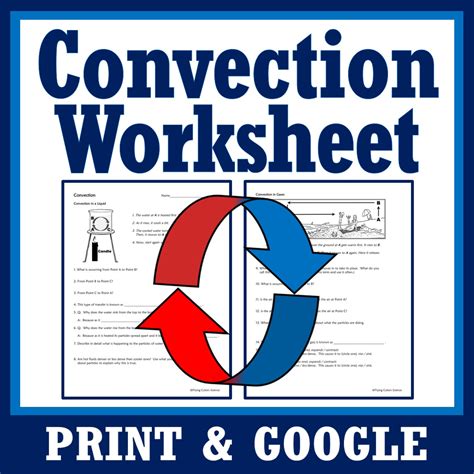 Heat And Convection Worksheet Flying Colors Science Worksheets Library