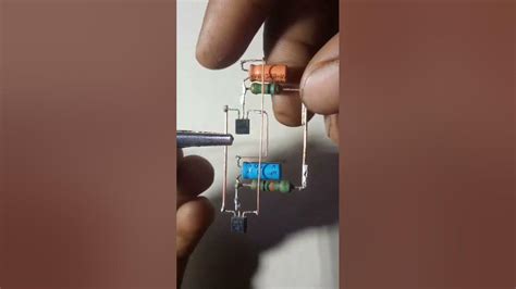 Diy Led Chesar Circuit Using A1015 Transistor Youtube